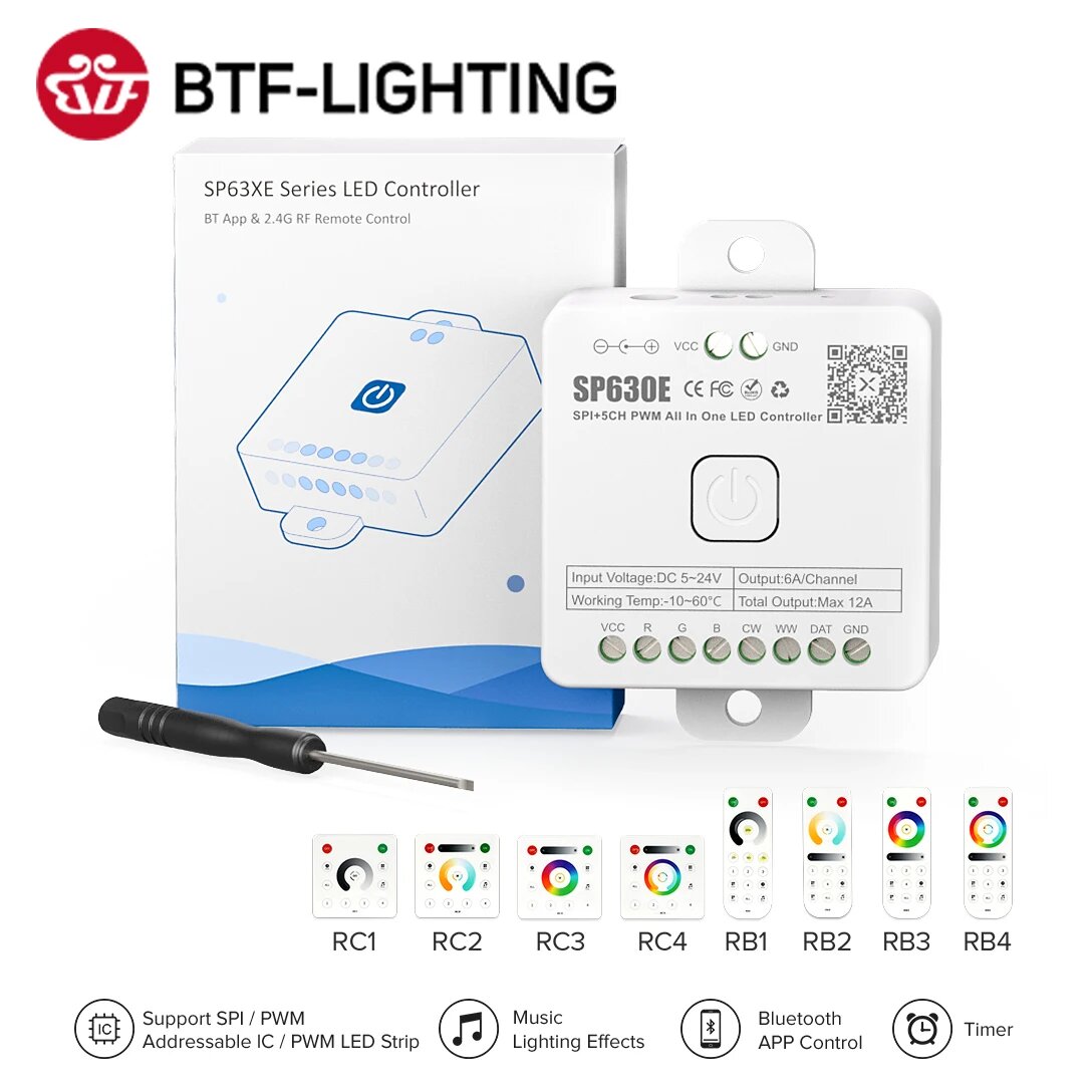 SP638E SPI RGB LED Контроллер — фото 1