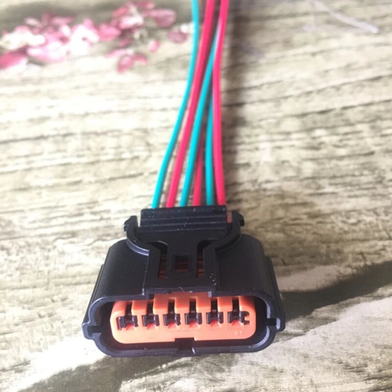 6 контактов PDC разъем датчика парковки провод жгут реверсивный радар вилка Pigtail для Hyundai 5pcs