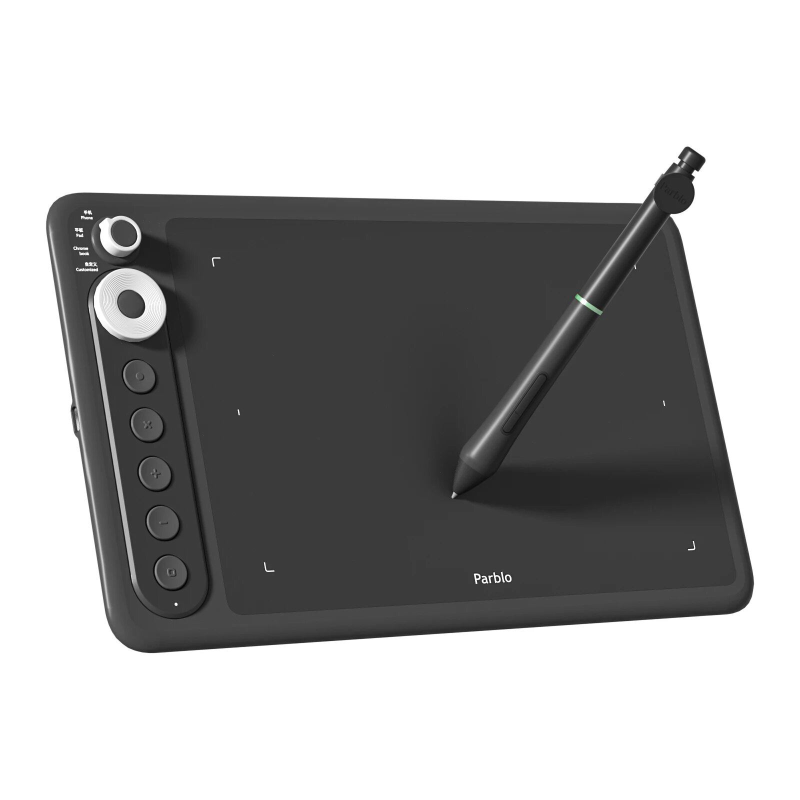 Parblo Intangbo X7, черный цифровой планшет
