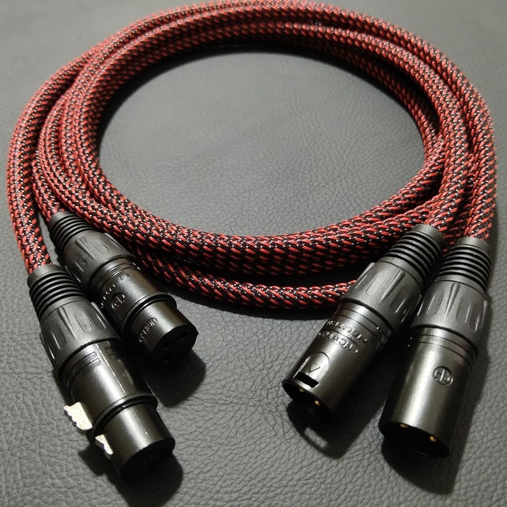 1 пара HiFi Monster 3-контактный XLR аудиокабель OFC проводник аудиофильского класса балансный провод для микрофонного микшера CD усилитель провод