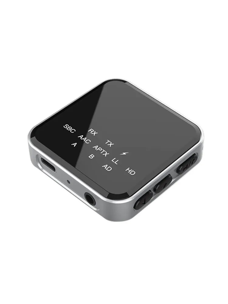 Bluetooth аудио адаптер 2 в 1 передатчик приемник HiFi AUX 3,5 мм черный