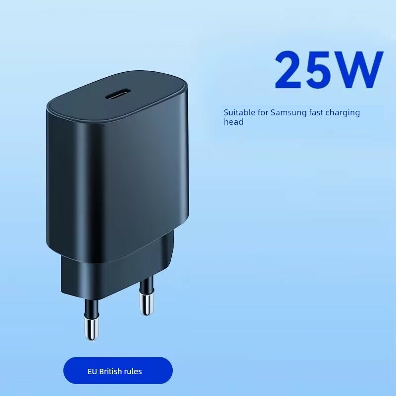 Samsung 25W адаптер питания с евроштекером только быстрая зарядка для серий S22/S23 Galaxy