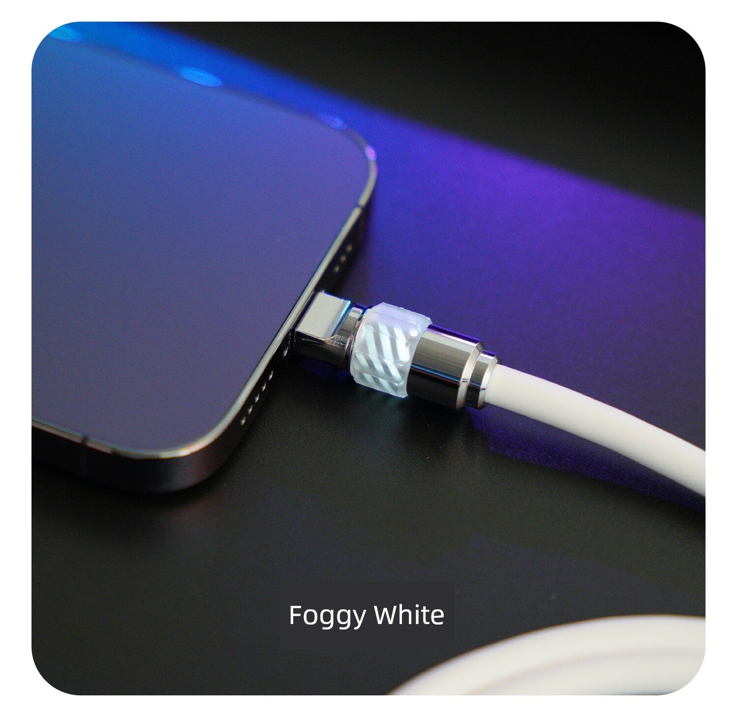 GeekCable Премиум Резиновый Спиральный Кабель USB-C для Apple CarPlay, iPhone 17/16, Зарядка 15Вт Медленная, Длина 40