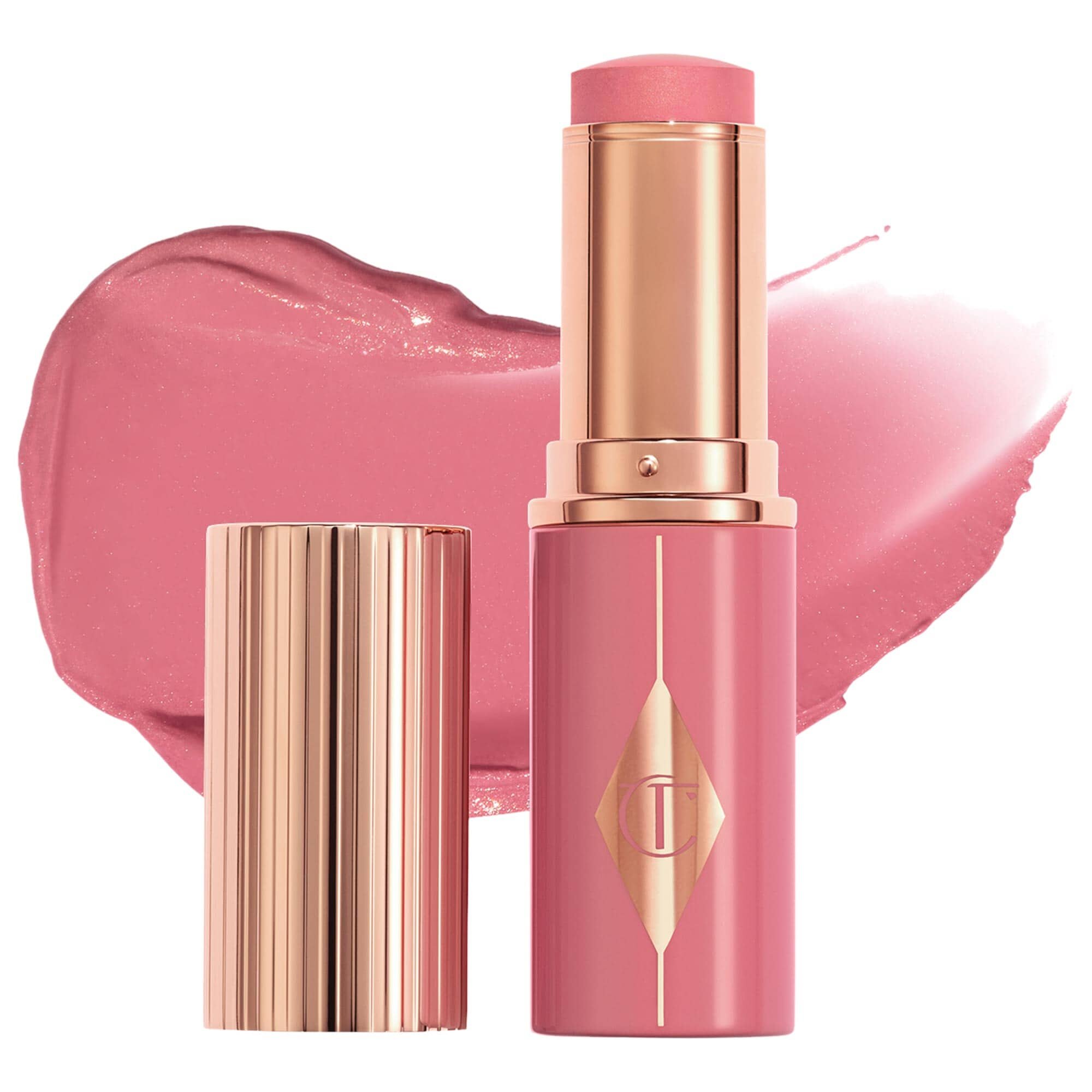 Кремовые румяна в стике Charlotte Tilbury UNREAL BLUSH HEALTHY GLOW STICK - ROSY GLOW, 9 г