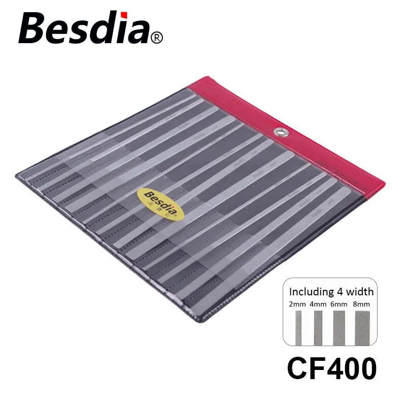 Набор алмазных напильников Besdia CF400, Grit Size 400, CF400 Assortment