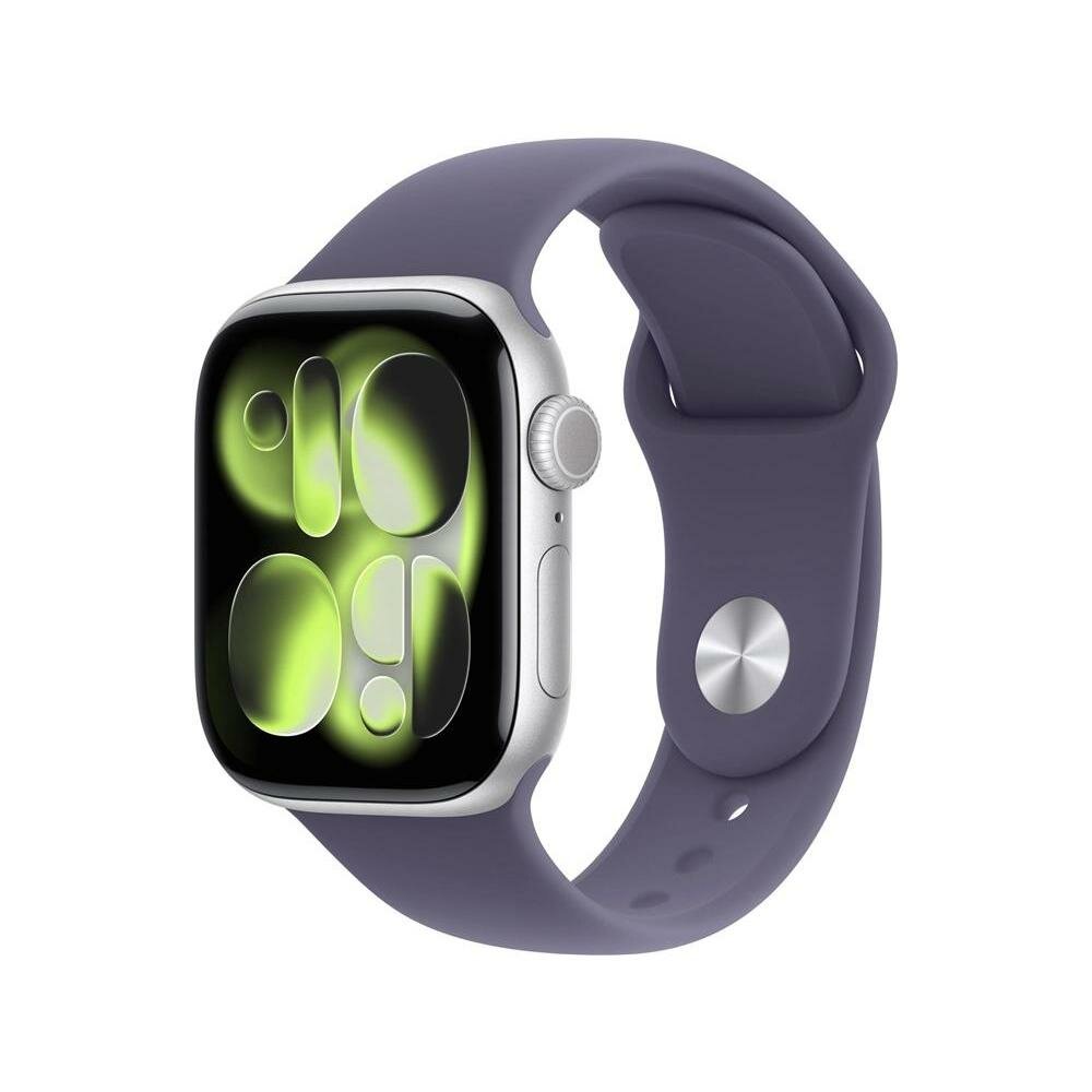 Смарт-часы Apple Watch Series 11 A3331, 42мм, фиолетовый/серебристый [meu74x/a]