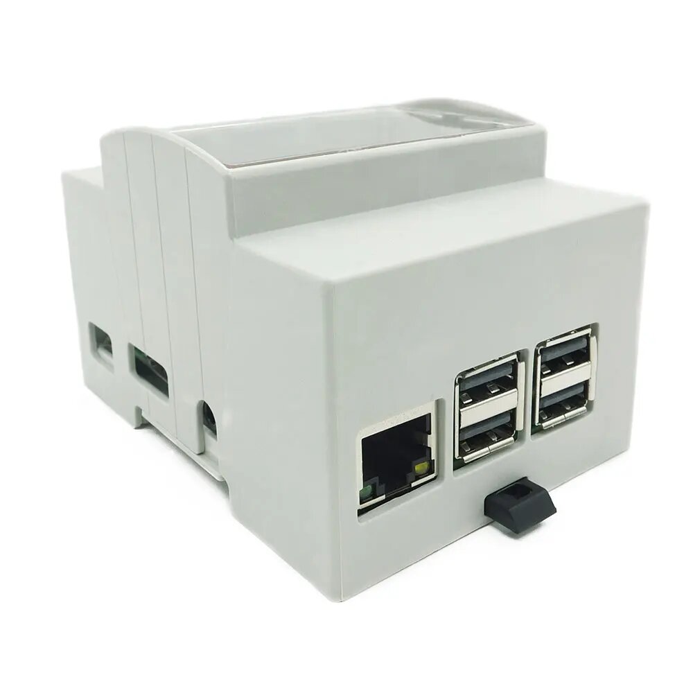 Корпус для Raspberry Pi 4/3 B+ белый, Case for 4B — фото 1