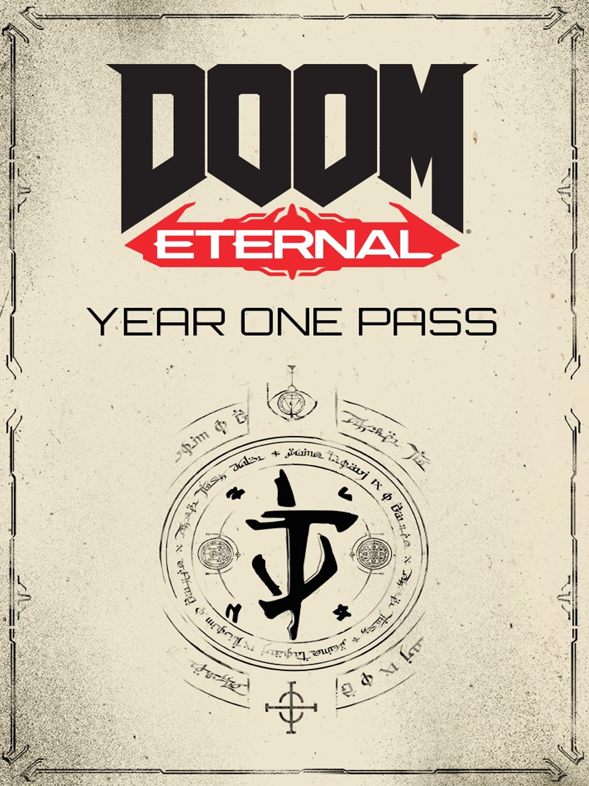 Дополнение DOOM Eternal Year One Pass, цифровой код для PC(ПК), Русская озвучка. Steam подарок Россия