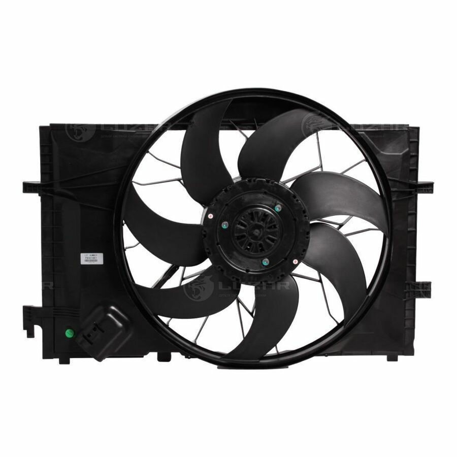 Мотор охлаждения Mercedes Benz с кожухом / LUZAR