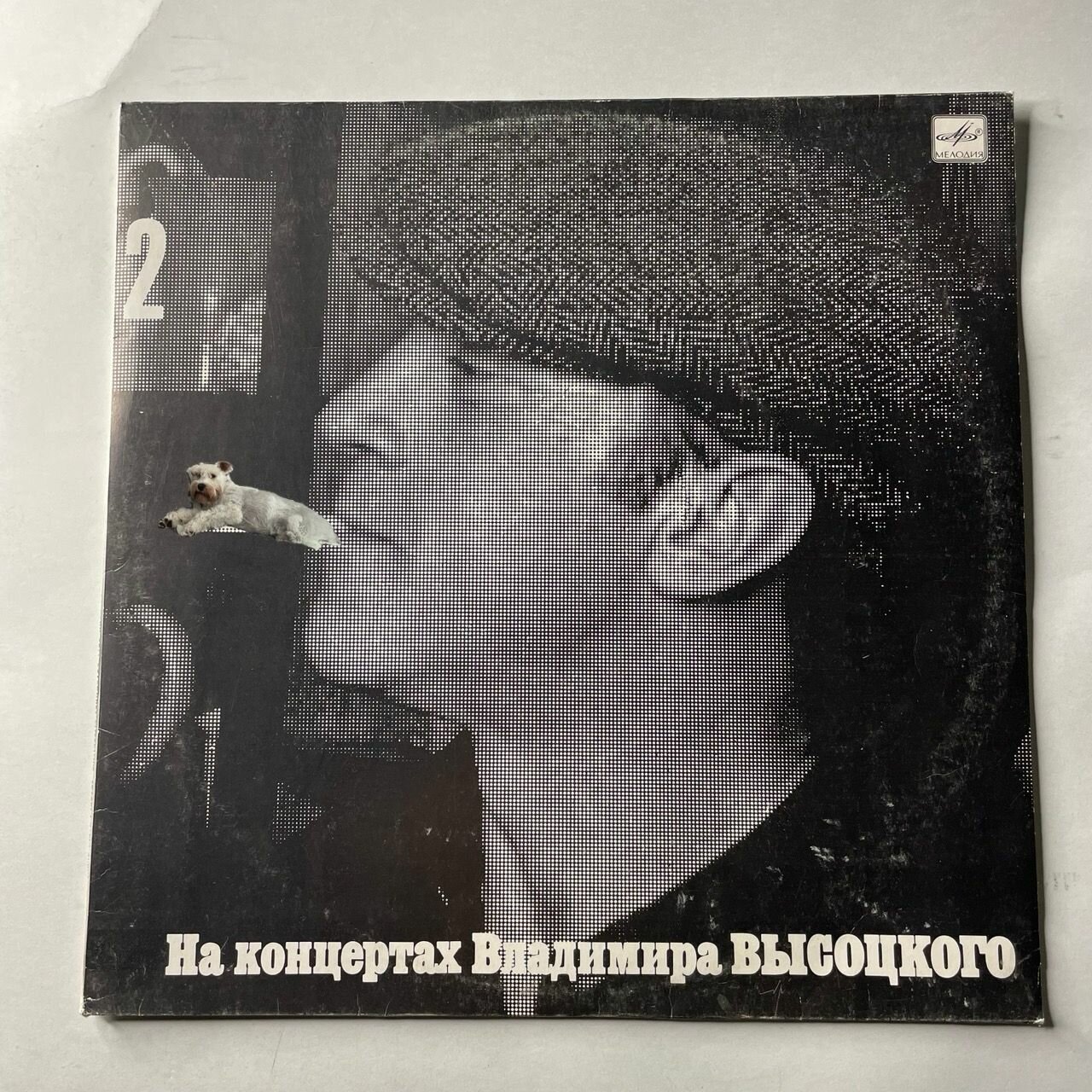 Винтажная виниловая пластинка LP Владимир Высоцкий, Спасите Наши Души (СССР 1988) На Концертах Владимира Высоцкого Пластинка 2