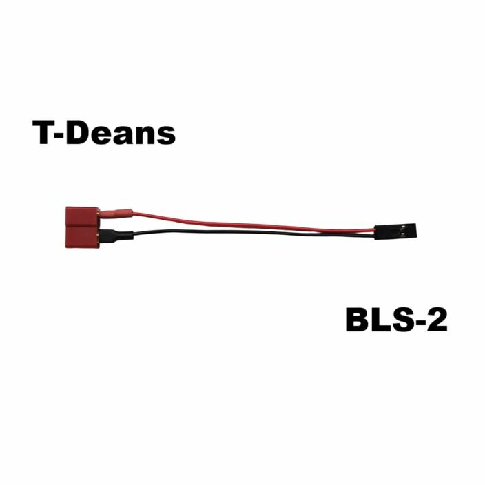 Переходник T-Deans на BLS-2 (мама / папа) Q132 разъемы T-plug, адаптер штекер Т-плаг на BLS2, коннектор Dupont 1х2pin, DS1071, запчасти male, female аккумулятор, р/у батарея SCB01