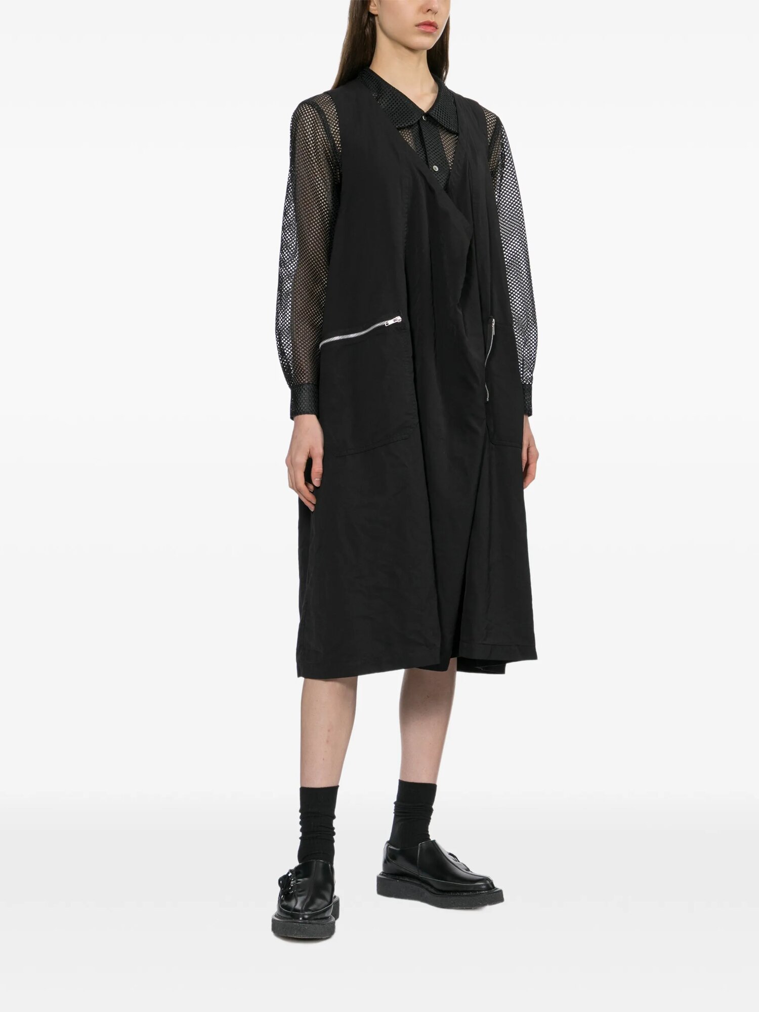Платье BLACK COMME des GARCONS, размер 46 — фото 1
