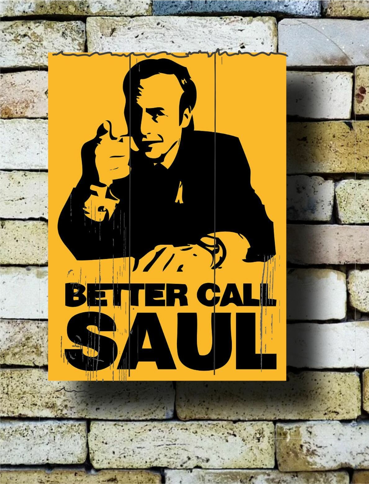 Картина на досках "Лучше звоните Солу. Better Call Saul"