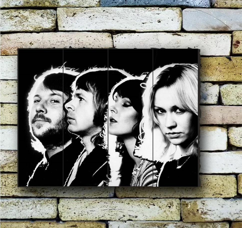 Картина на досках "абба. Abba 1"