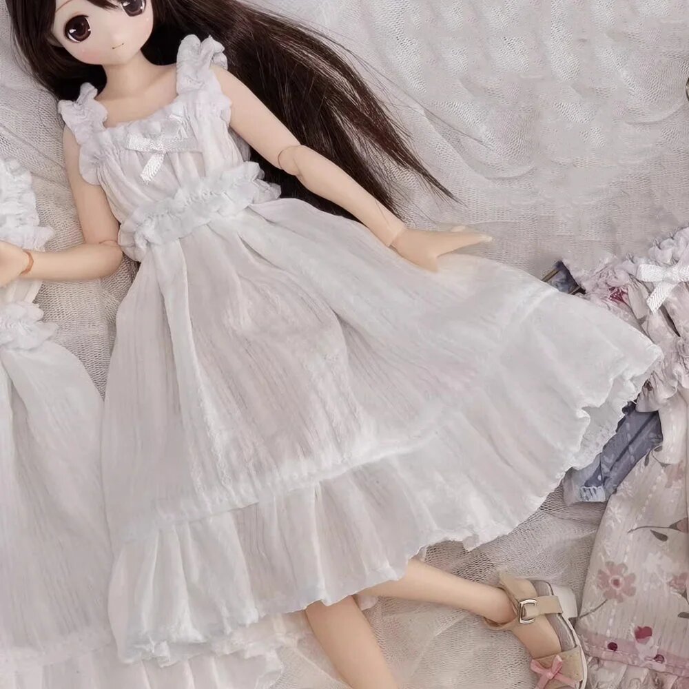 Кукла Azone OB24, платье белое, 1/6, цвет C