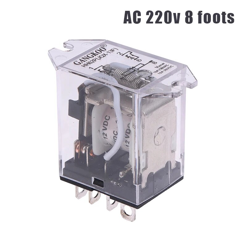 Реле JQX-13F 220V 8 контактов 12V