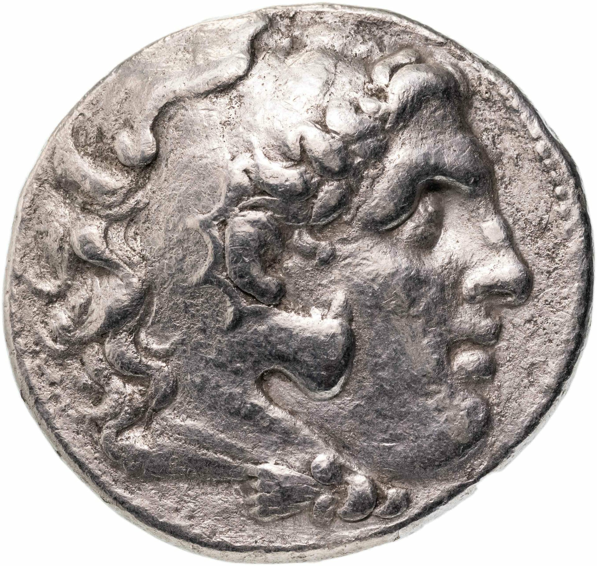 Греция, Македонское царство, Александр III Великий, 336-323 годы до Р Х , Тетрадрахма Магнезия-на-Меандре, Серебро, в сохранности VF