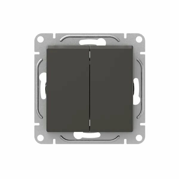 Выключатель для жалюзи 10А EKF мокко Эпика (механизм) UP1-SWM-25