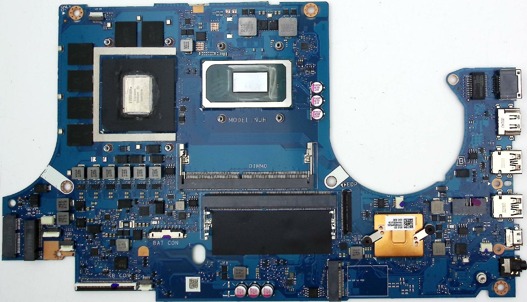 Материнская плата ASUS FX706HM донор процессора I5-11400H, донор видеочипа GN20-E3-A1(41073)