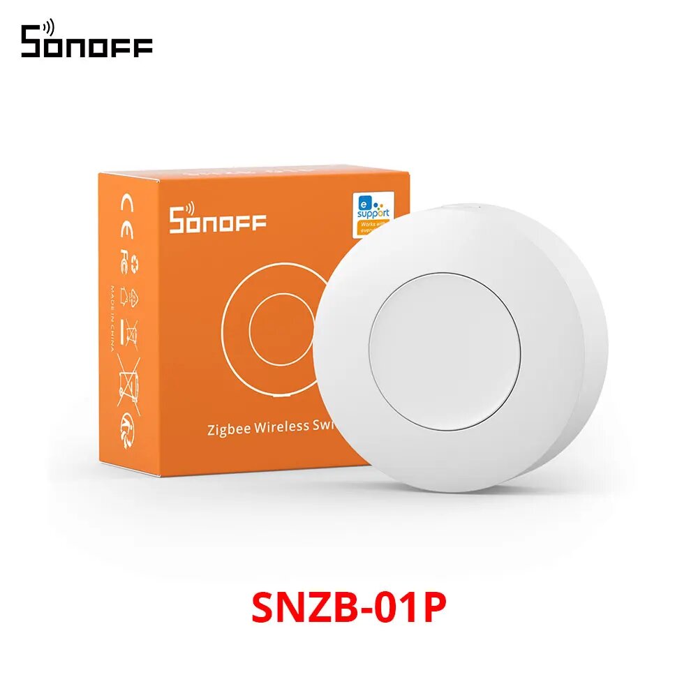 SONOFF ZBBridge-P мост Zigbee беспроводной выключатель датчик температуры влажности движения дверь/окно Совместим с Wi-Fi через приложение eWeLink-SNZB-01P