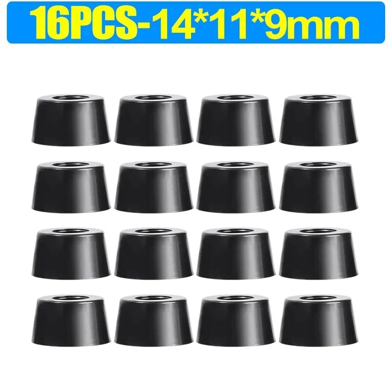 16шт. резиновые накладки на ножки мебели 14x11x9 мм