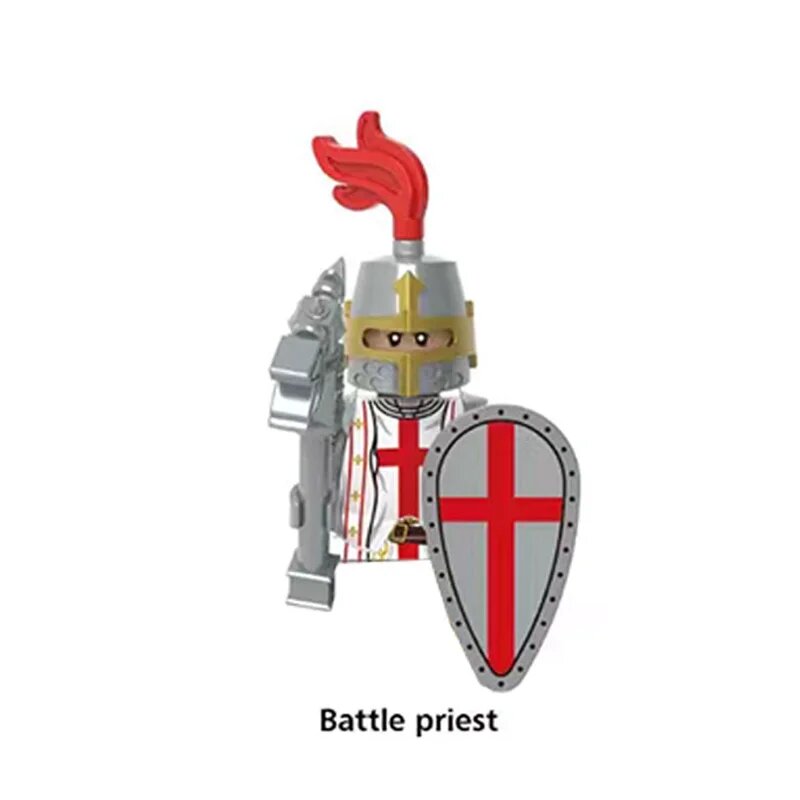 Конструктор Battle Priest, красный, 1Pcs