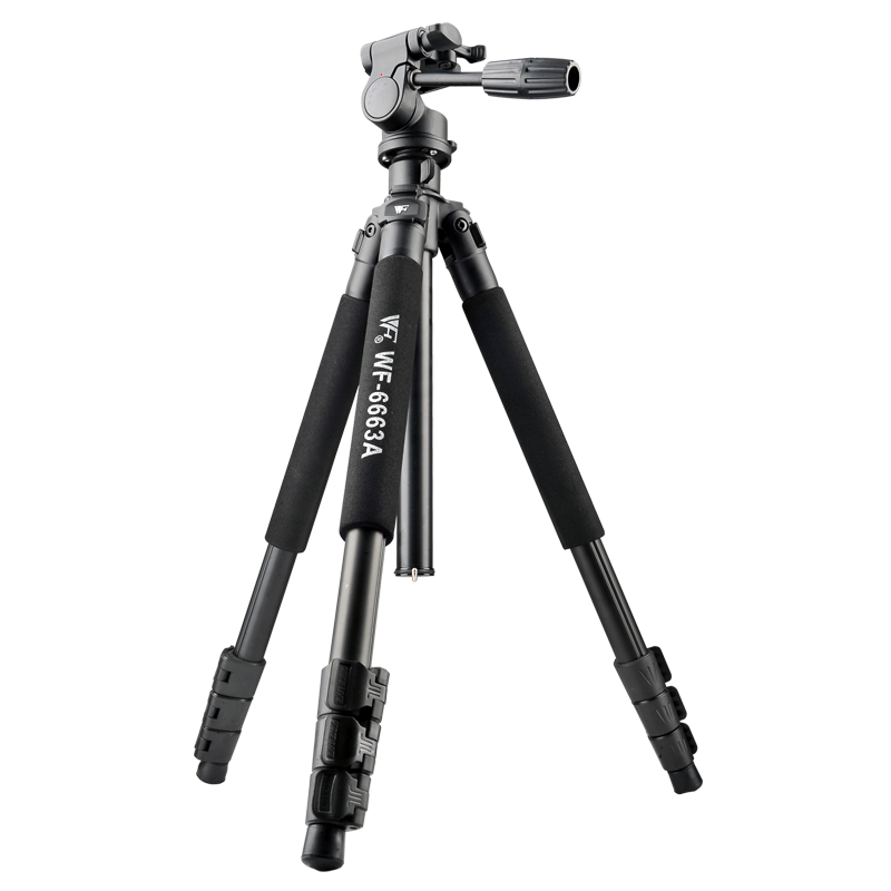 Weifeng WF-6663A Алюминиевый штатив для DSLR и беззеркальных камер с пан-тилт головкой и переносной сумкой