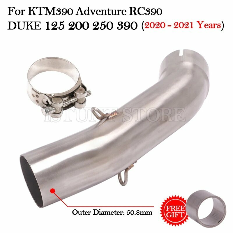 Глушитель мотоцикла KTM DUKE 125-390 RC390 390 Adventure 2020-2023