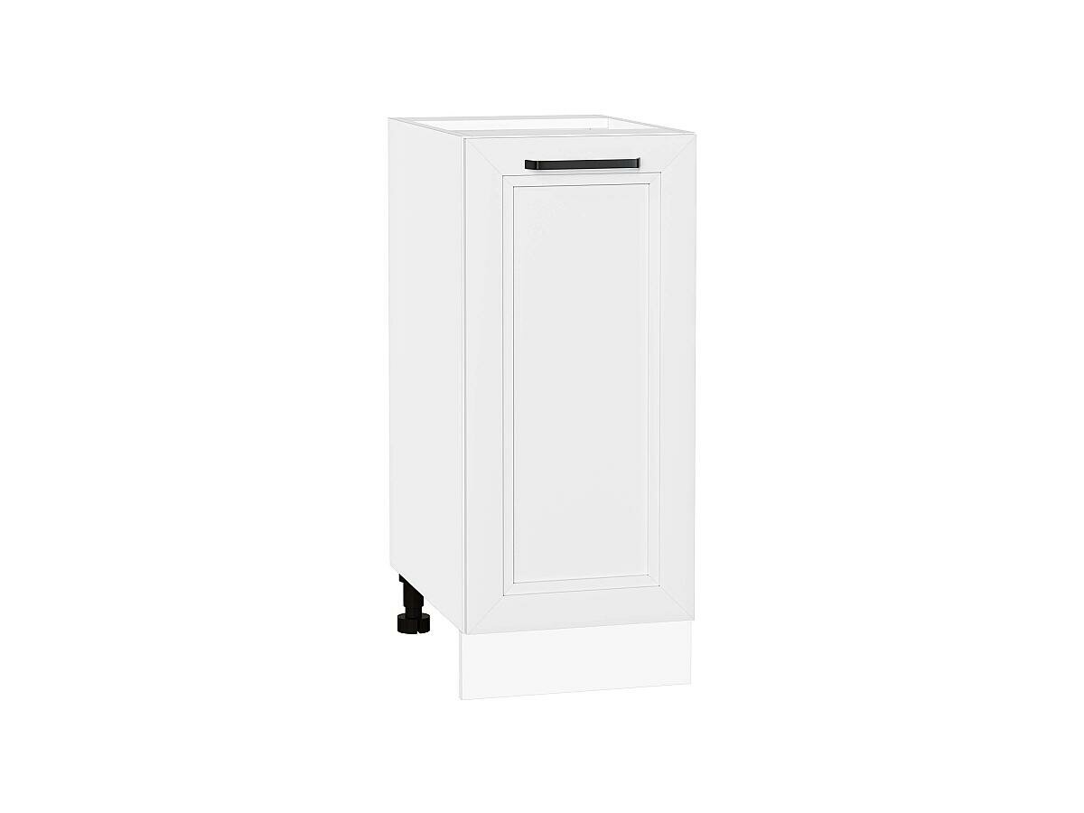 Шкаф нижний с 1-ой дверцей Нео, цвет фасада White Silk, 816*350*480 (В*Ш*Г) мм