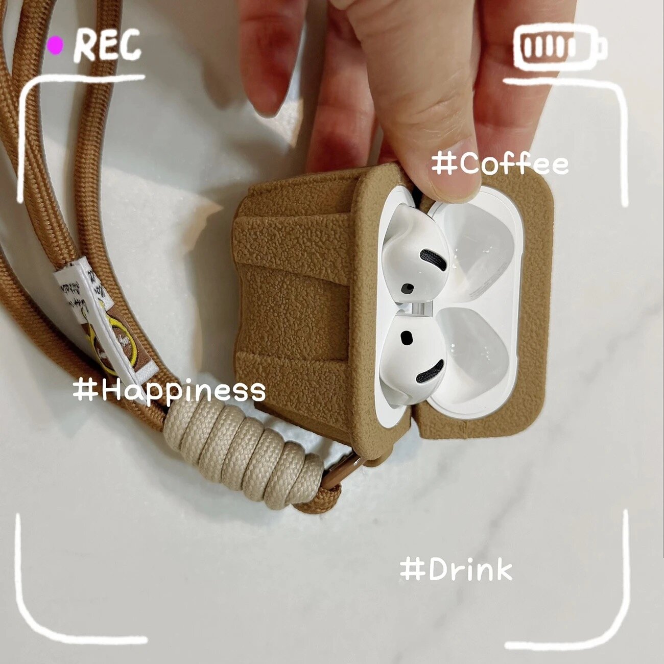 AirPods 1/2 веревка Чехол для наушников в виде яичной коробки — силиконовый, для AirPods Pro 3, 4, 2, подарок