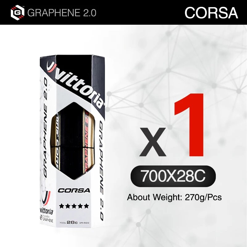 Шины Vittoria CORSA Control 700x25C/28C/30C Graphene 2.0 Turmeric