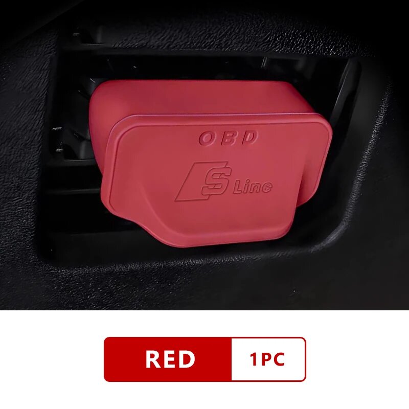 Крышка OBD разъема, Red, 1PC