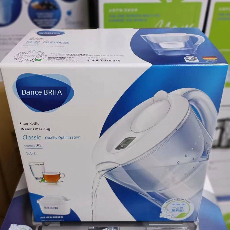 Фильтр-кувшин BRITA Ocean 3.5L белый пустой контейнер для фильтрации воды из-под крана без картриджа