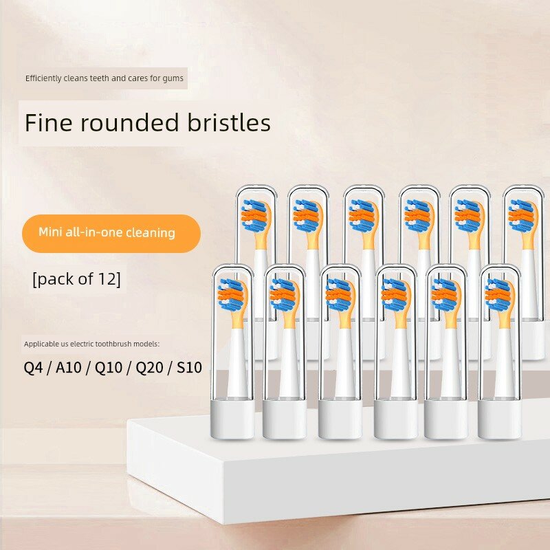 Совместим с насадками для детских электрических зубных щеток usmile Smile Plus Q20/Q3/S10/Q10/A10, сменная насадка