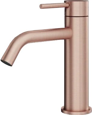 Смеситель для раковины Plumberia Selection Ixo XO0053RS медь, кран для ванной в раковину, из латуни, рычажный, с керамическим картриджем