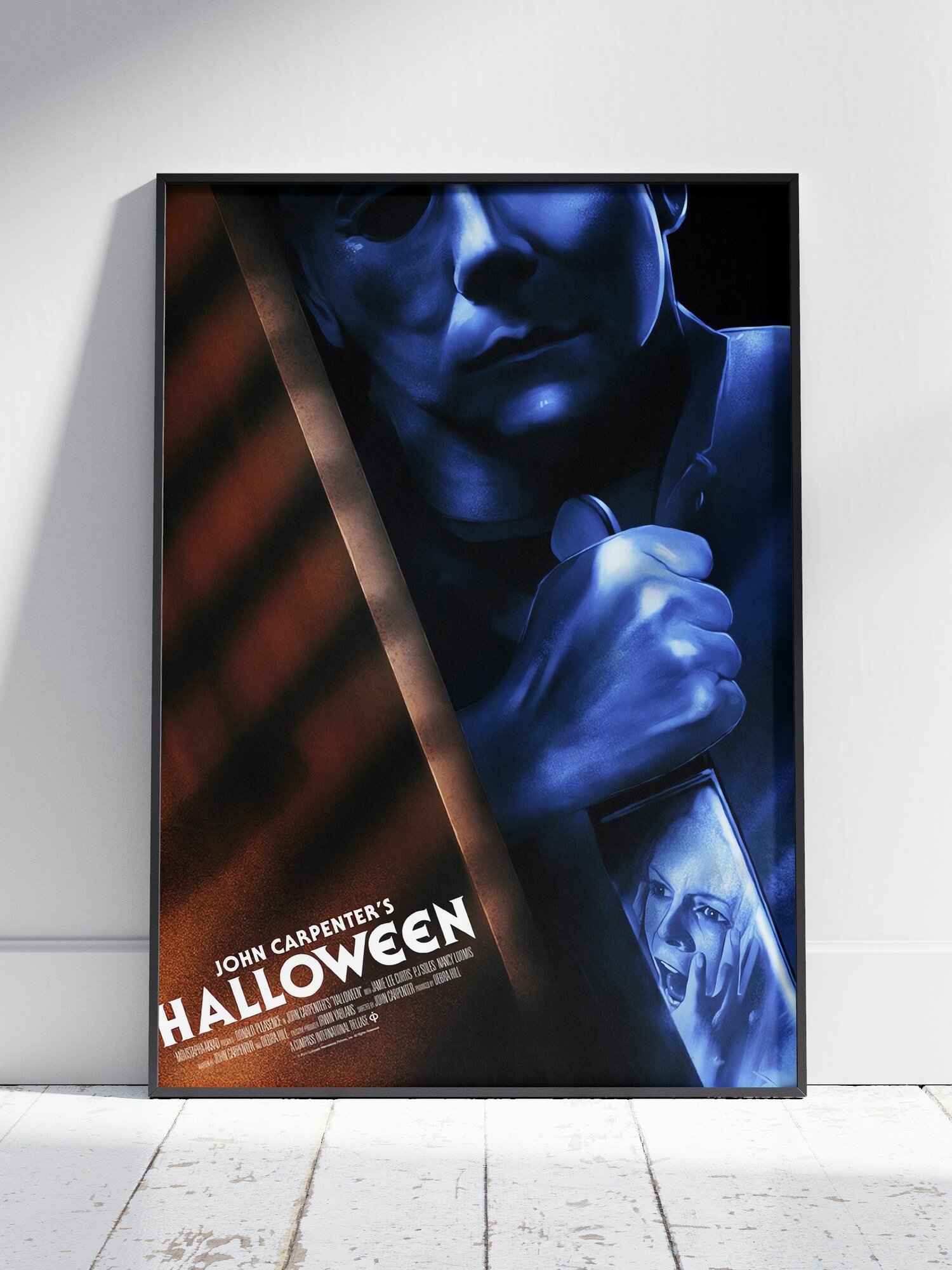 Плакат на стену для интерьера Хэллоуин (Halloween - Майкл Майерс 34) - Постер по фильму, кино, хоррору формата А3 (30x42 см)
