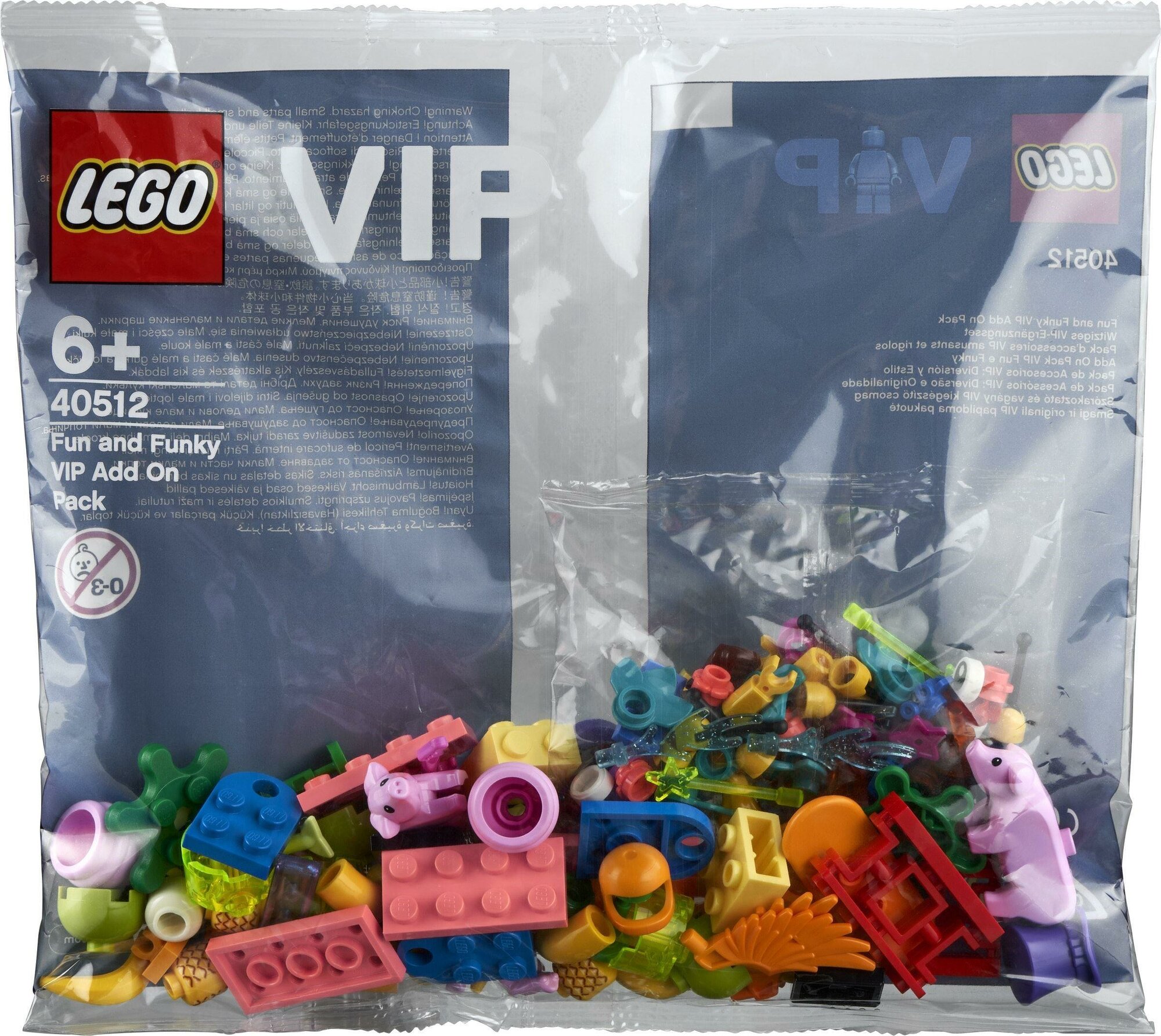 Конструктор LEGO Лего 40512 Набор дополнений VIP Fun and Funky