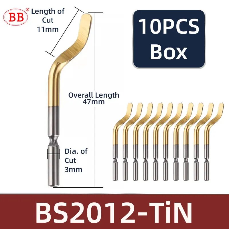 Ручной инструмент для удаления заусенцев BB BS2012-TiN
