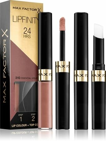 Губная помада Max Factor Lipfinity Lip Colour, оттенок 310 Essential Violent, 4,2 г