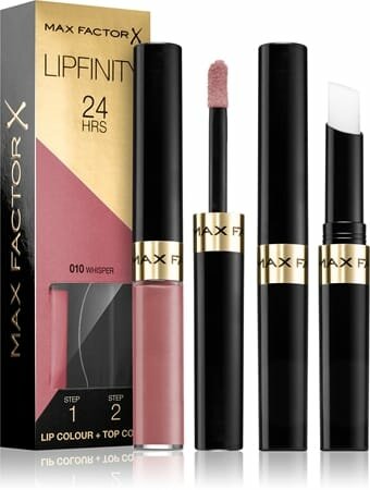 Губная помада Max Factor Lipfinity, оттенок 010 Whisper, 4,2 г