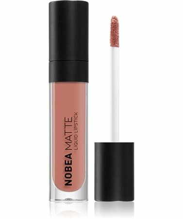 Губная помада Nobea Day-to-Day Matte Liquid Lipstick, оттенок pink lavender, 7 мл