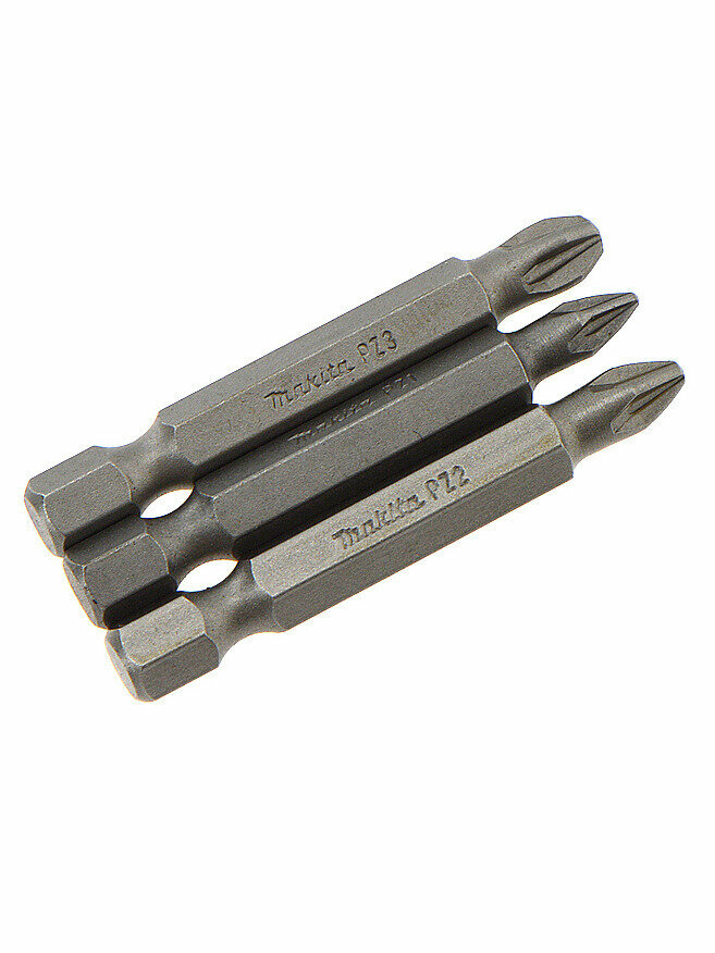 Бита (насадка) Makita PZ1 / PZ2 / PZ3, 50 мм, E-form (MZ), 3 шт.