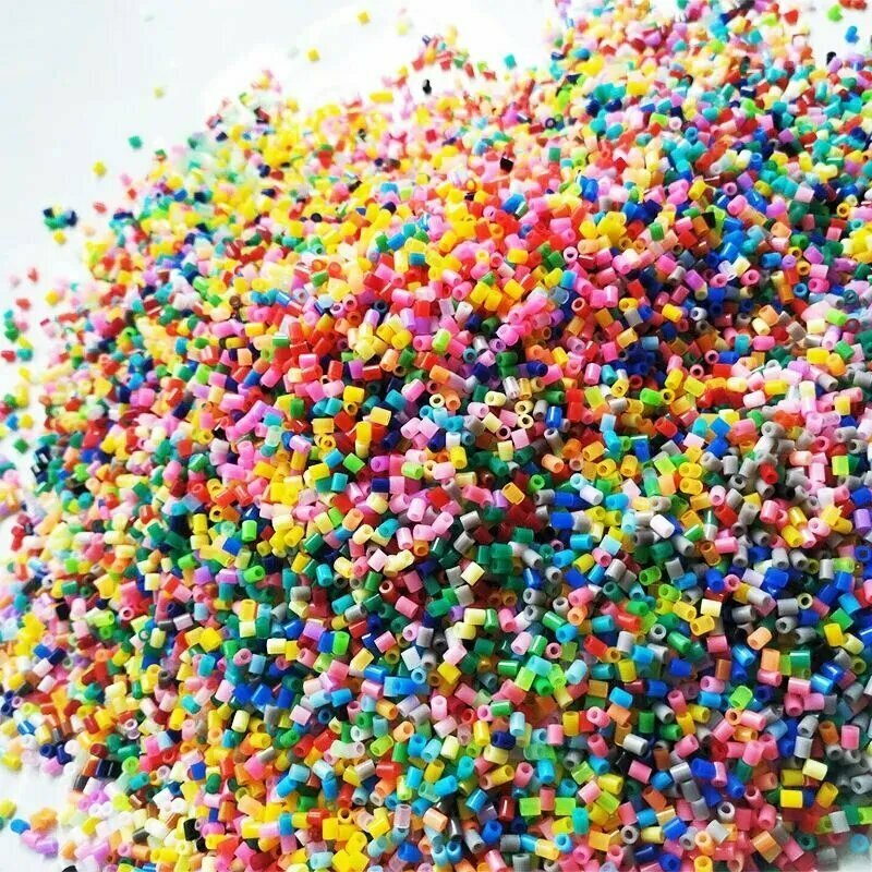 Мозаика 2.6мм 10000pcs разноцветная из ABS пластика для детей от 3 лет