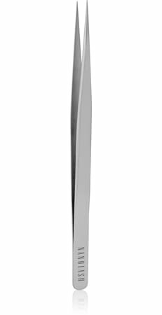 Пинцет NANOLASH Eyelash Tweezers Pointed, заостренный, 1 шт