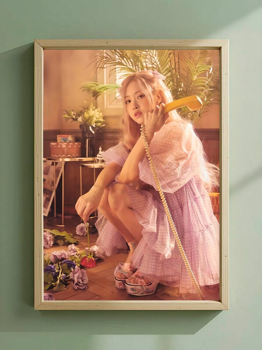 Постер, плакат на стену "Blackpink K-pop Гёрл-Группа" 42Х29,7см (А3)
