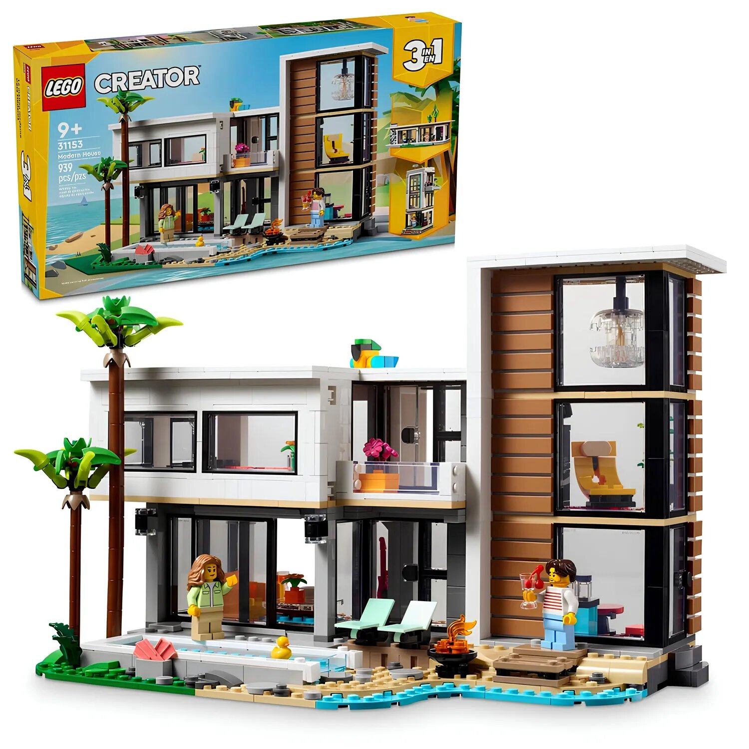 Конструктор LEGO Creator 3в1 31153 Современный дом Конструктор LEGO Creator 3в1 31153 Современный дом
