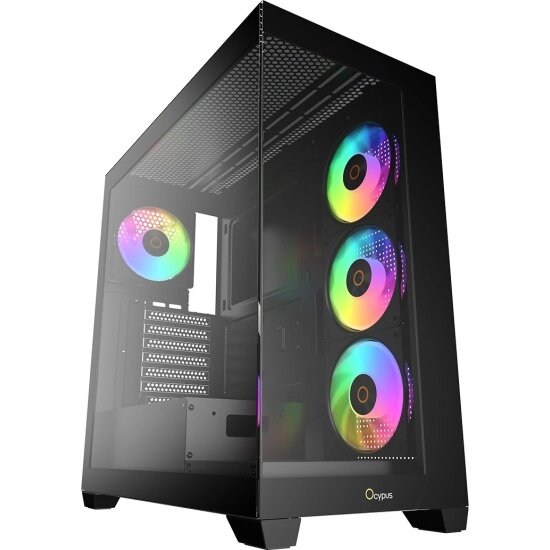 Корпус Ocypus Gamma C72-BKD400XX-GL, черный