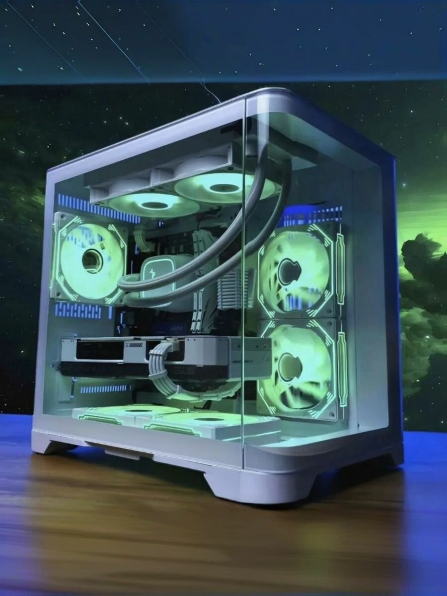 Игровой компьютер (Intel Core i7 6ядер, RTX4060Ti , 32GB DDR4, SSD 1TB, 750W, win 10pro