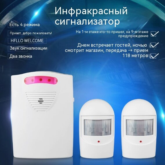 KNOW EASY-Сигнализация автономная кемпинговая Camping World CYCLOP 2, MA-005