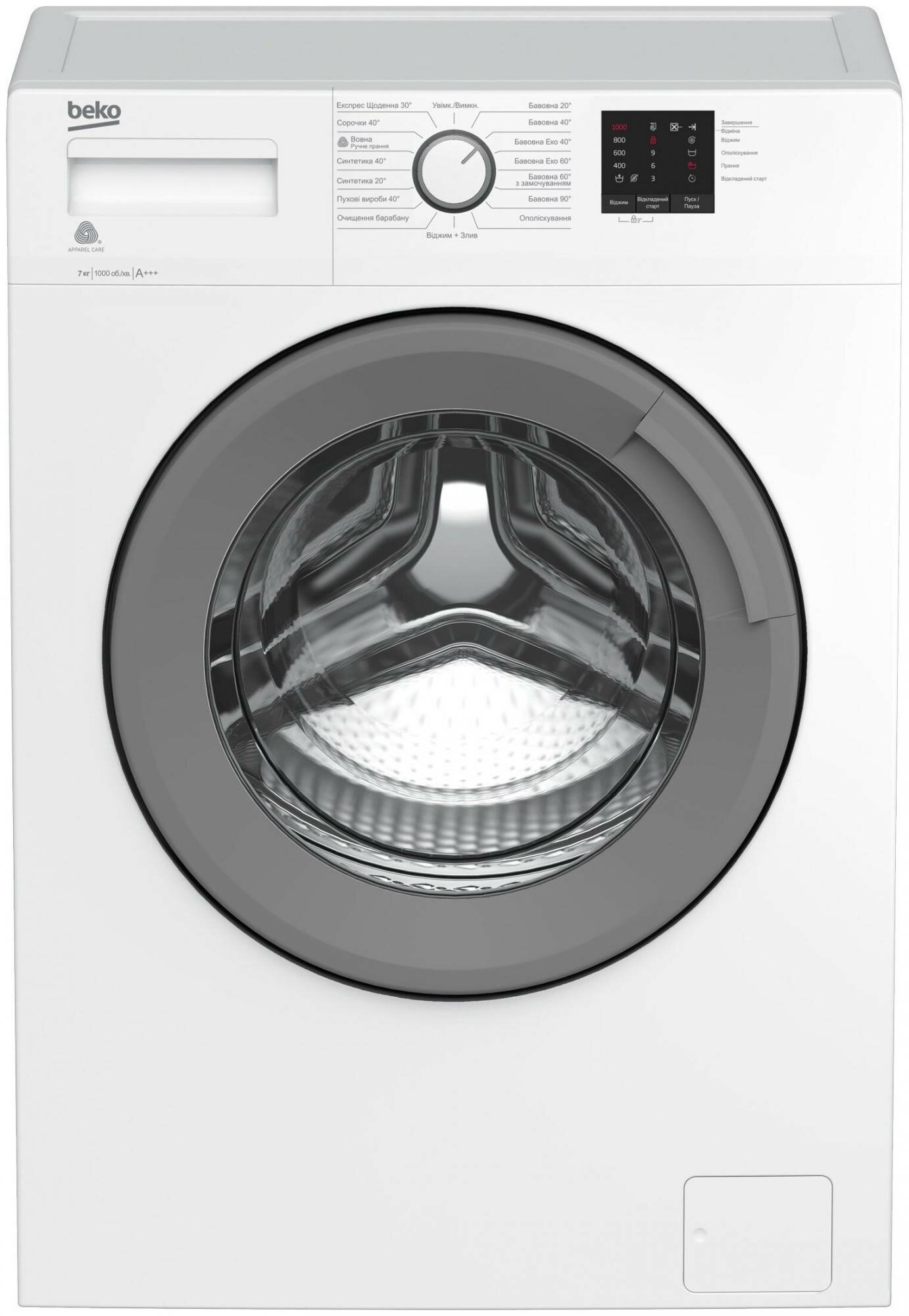 Стиральная машина Beko RGE78511XSW, белый